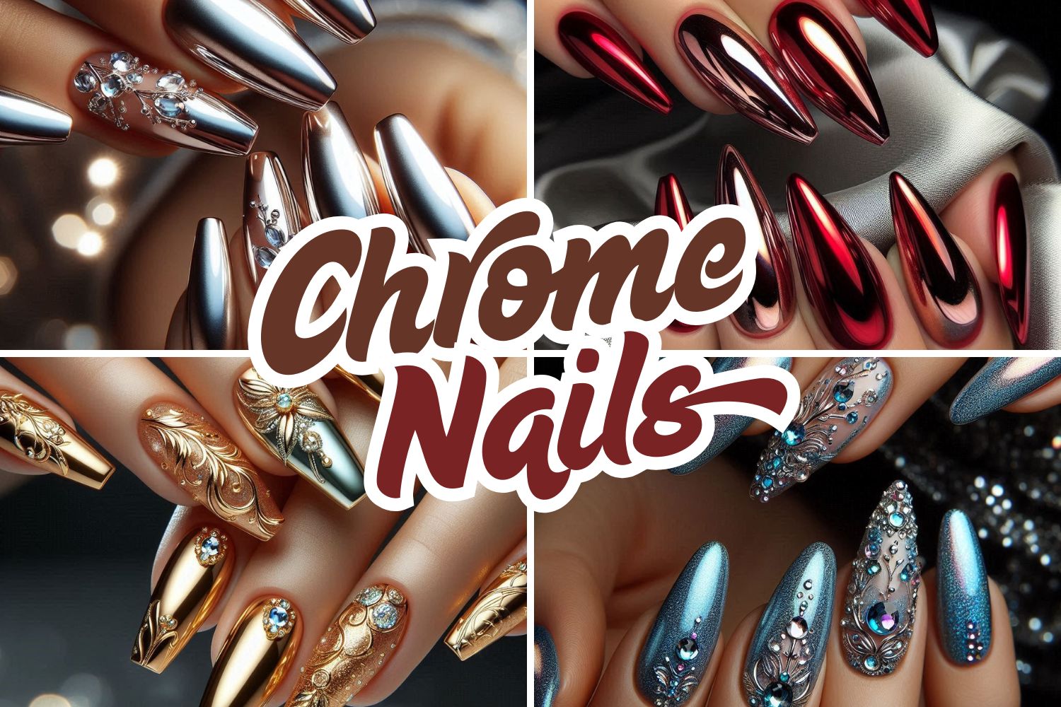 Shine On: The Chrome Nails You’ll Want All Spring and Summer - Andi is ...